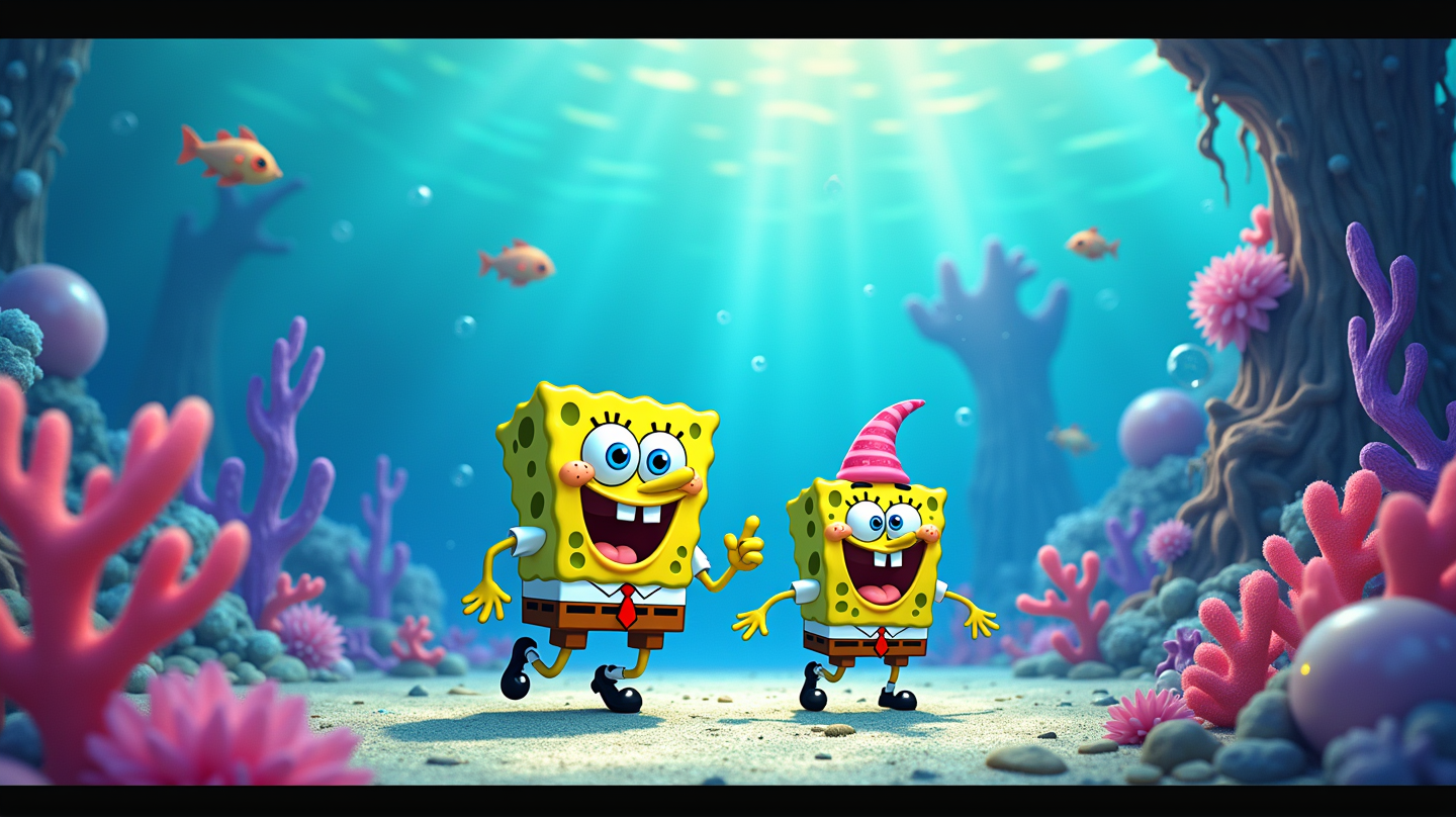 Regina Hall and Ice Spice Dive into 'SpongeBob' Movie