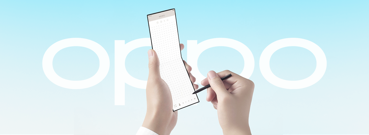 OPPO Shows the Concept of Its Slide-Phone With Foldable Screen